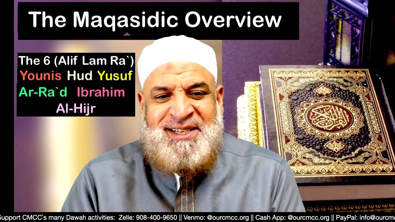 The 6 (Alif Lam Ra`) Surahs: Maqasidic Overview - YouTube