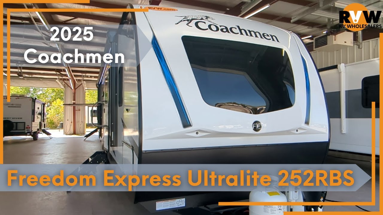 NEW Rear Bathroom! - 2025 Freedom Express Ultralite 252RBS Walkthrough ...