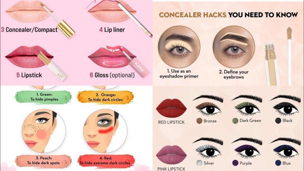 Makeup Tips | Simple Makeup Tips | Makeup applying tips | - YouTube