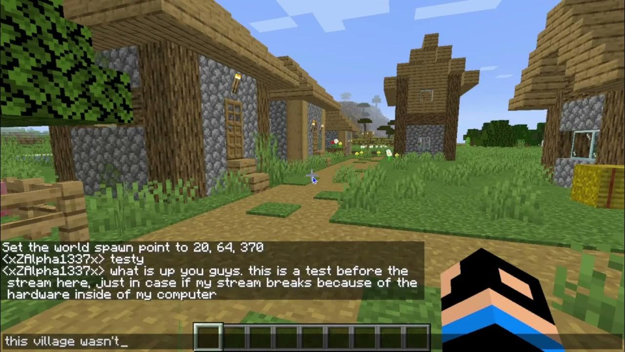 Minecraft Java Snapshot test footage - YouTube