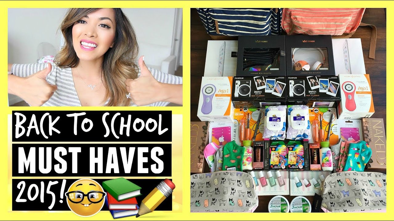 BACK TO SCHOOL Must Haves 2015 Huge Giveaway YouTube back-to-school-must-haves-2015-huge-giveaway-youtube