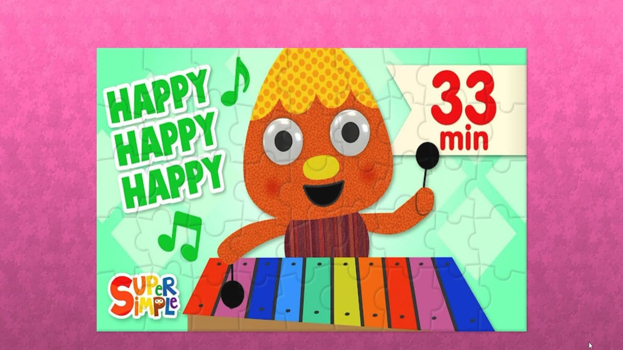 My Happy Song Noodle & Pals Super Simple Songs puzzle Funny Parody ...