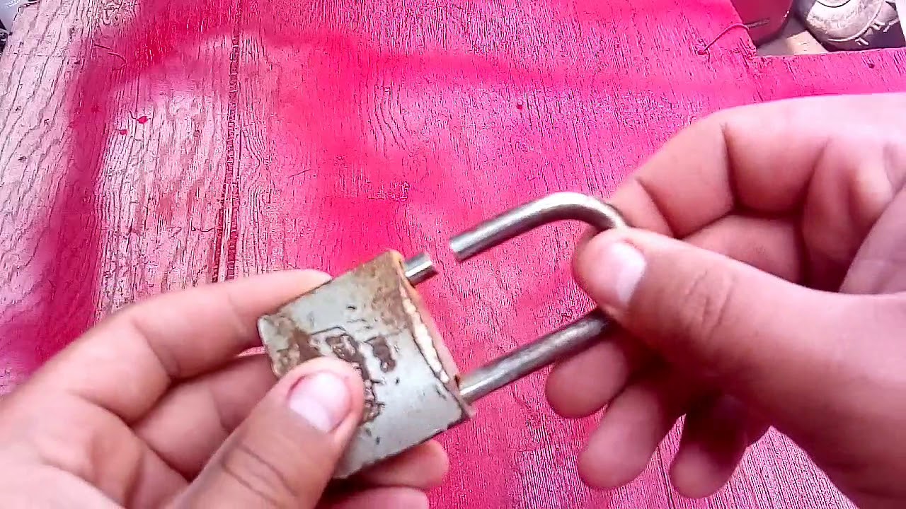 COMO REPARAR CANDADO - YouTube