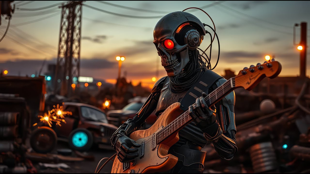 DYSTOPIC ENGINE | Instrumental Industrial Rock with Dark Synths ...
