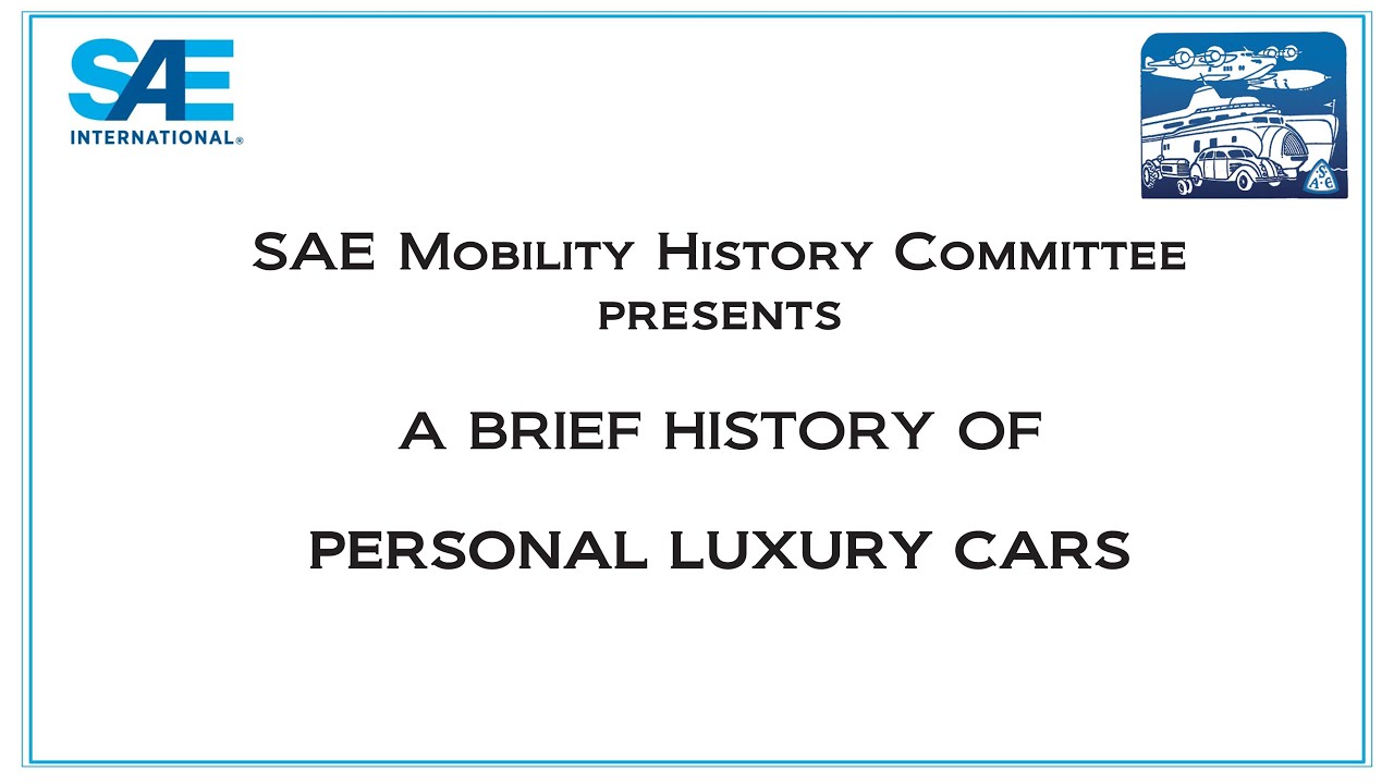 A Brief History of Personal Luxury Cars - YouTube