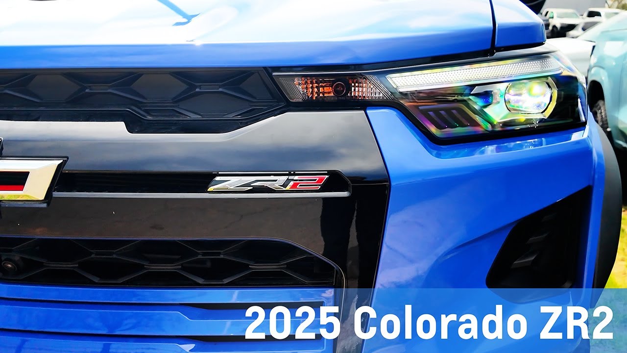 Pohanka Chevrolet 2025 Colorado 4WD ZR2 Crew Cab Reef Blue Metallic ...