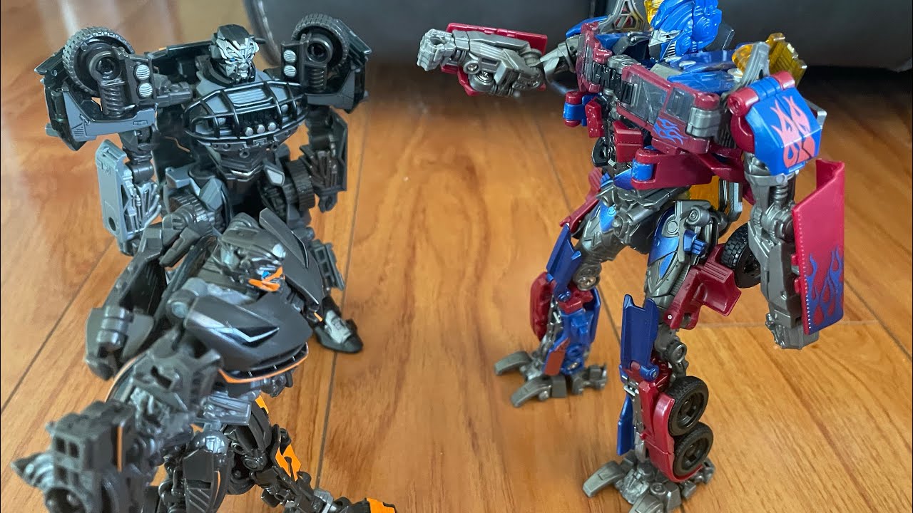 First time and stop motion and motion I think (transformer part one ...