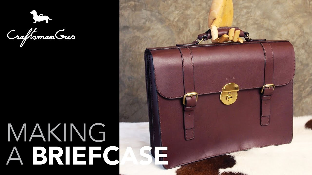 Triple Deck Briefcase #LeatherAddict EP47 - YouTube