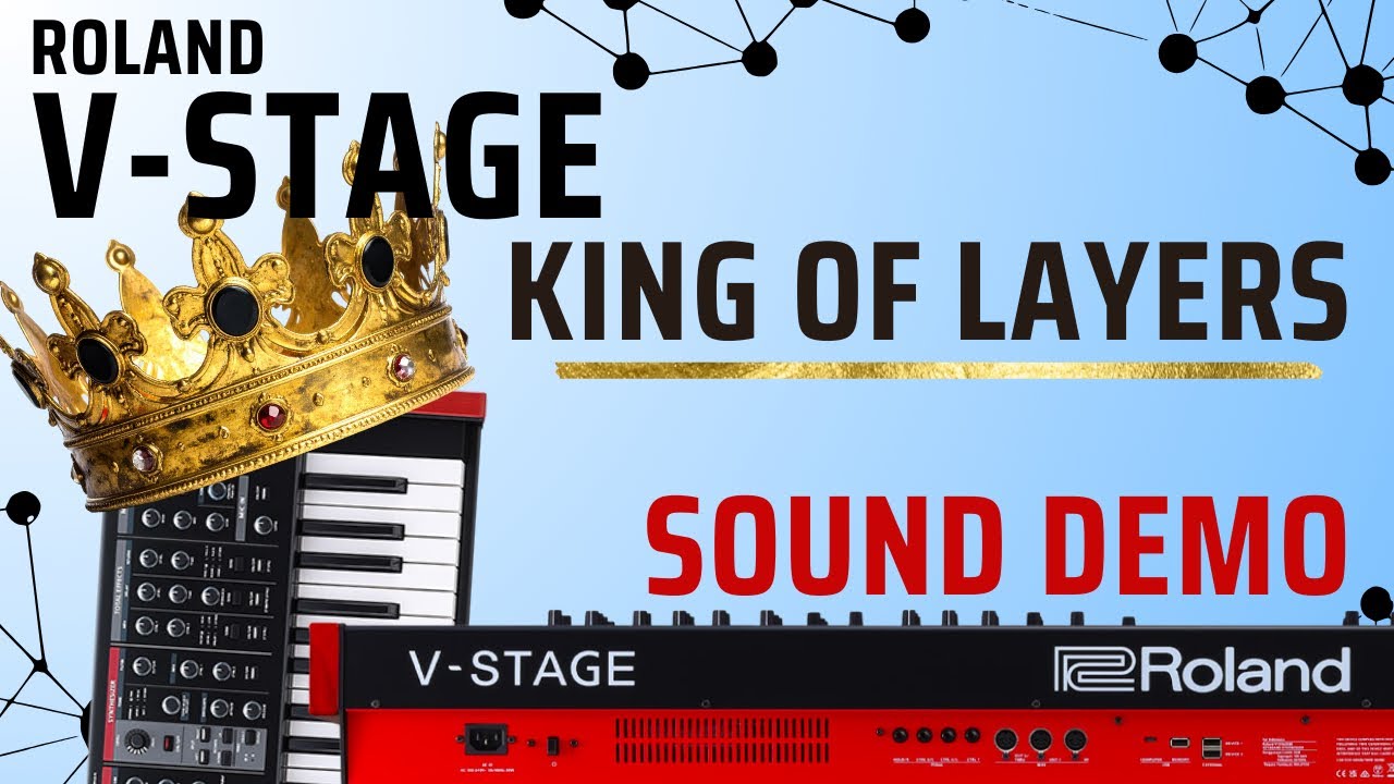Roland V-Stage Sound Demo // Patch Creation // Sound Designing // No ...