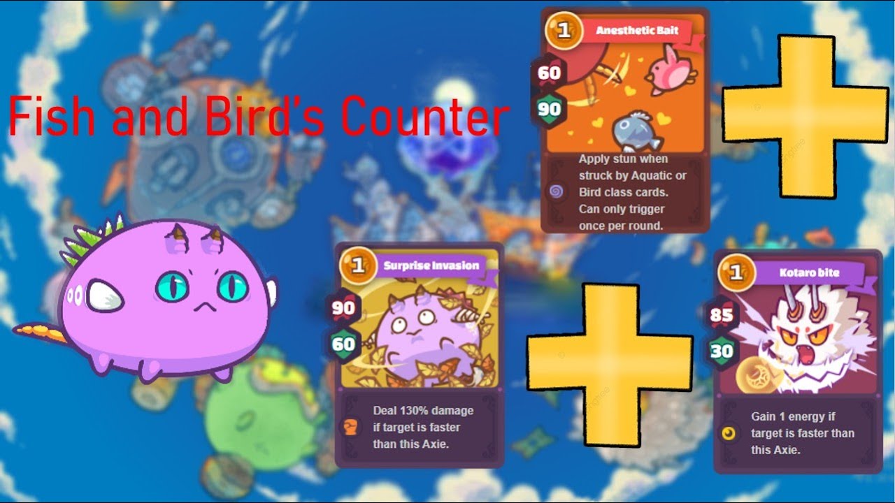 Axie infinity rank Bird Reptile Plant 01/season19 Fish and Bird killer ...