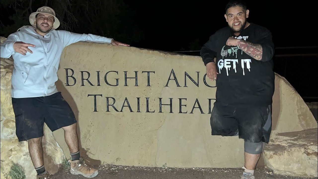 300 POUND MAN HIKES THE GRAND CANYON (27.7 MILES) - YouTube