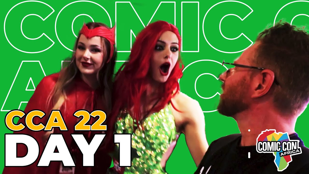 COMIC CON AFRICA 2022 - DAY 1 REHASH - YouTube