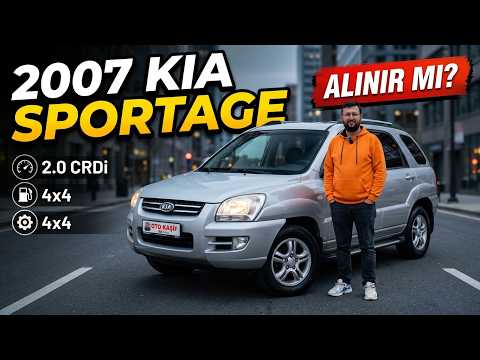 2007 Kia Sportage 2.0 CRDi EX – Eskimeyen SUV!