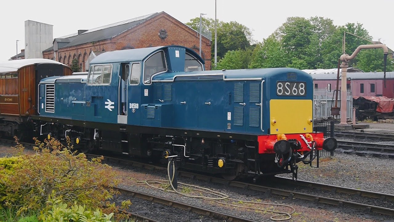 SVR Severn Valley Preserved Heritage Railway 2021 Spring Diesel Bash ...