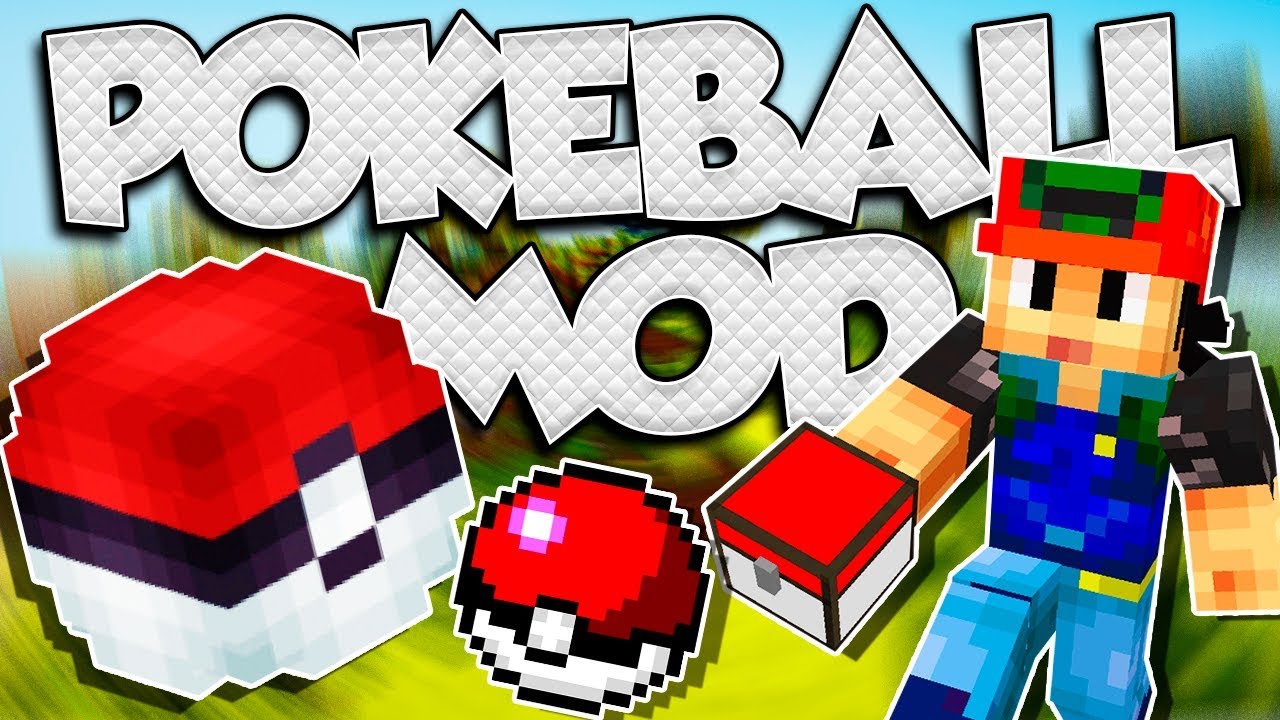 🚨MODS #85🚨 | 1.7.10 | POKEBALL MOD | ¡POR FIN SERÁS UN ENTRENADOR ...