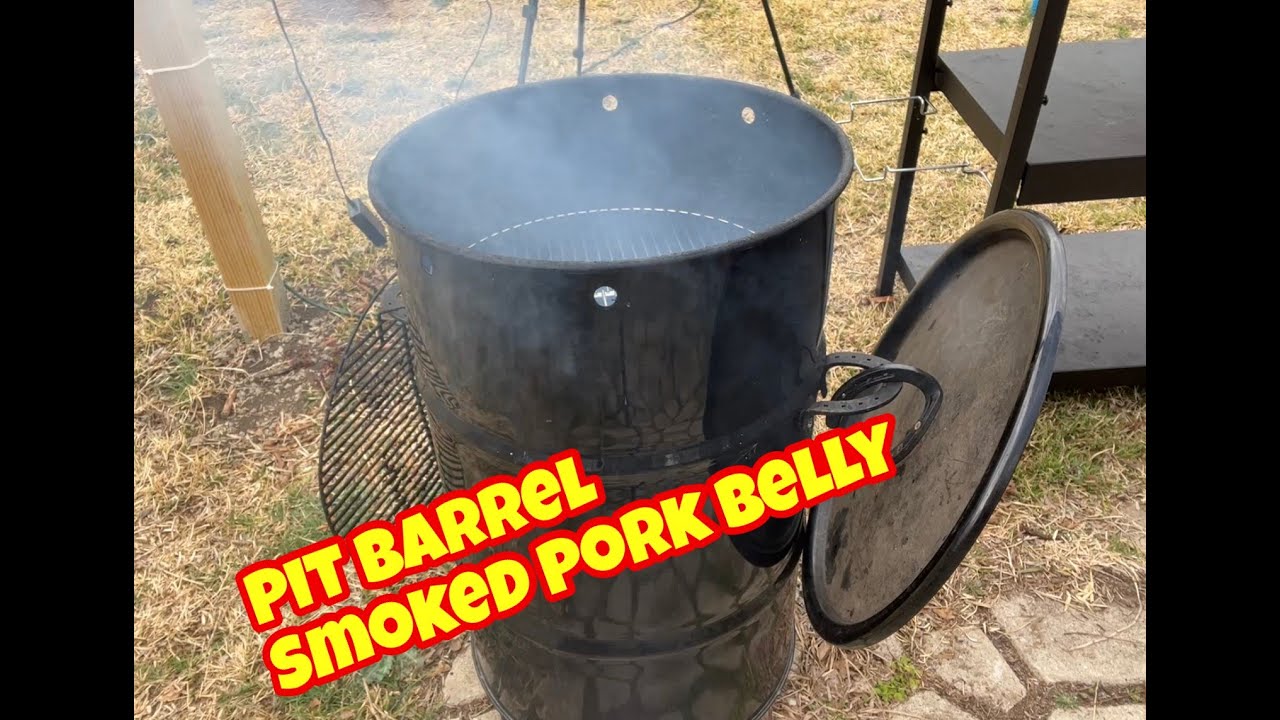 Pit Barrel Cooker Review: Smoked Pork Belly - YouTube