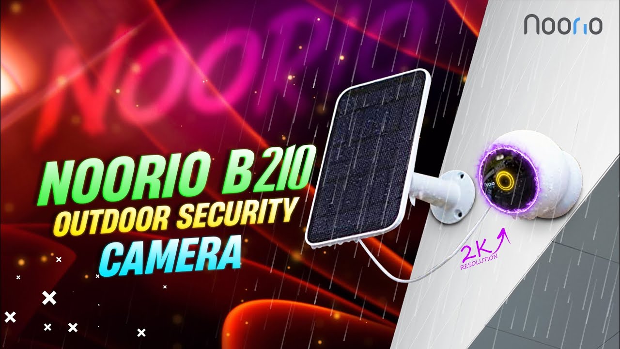 Noorio B210 Outdoor Security Camera | Features Night Vision 2K ...