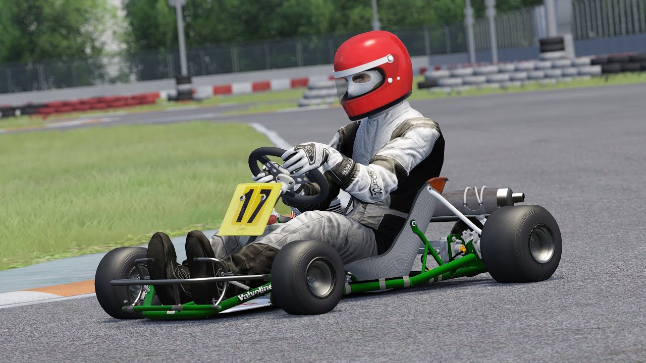 Assetto Corsa - Ayrton Senna DAP Kart - YouTube