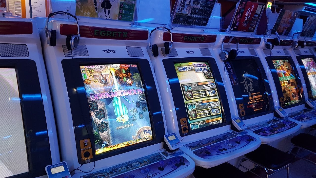 Taito Hey Arcade (Hirose Entertainment Yard) - Akihabara, Tokyo - YouTube