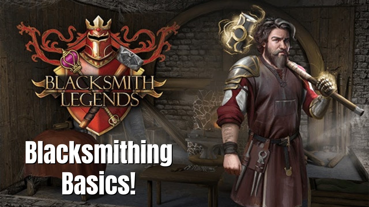 Learning The Blacksmithing Basics - Let's Play Blacksmith Legends Ep 1 - YouTube