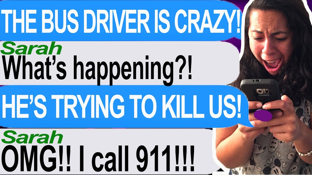 My Bus Driver Went Crazy And Tried To Kill Me Driving Back To School ...