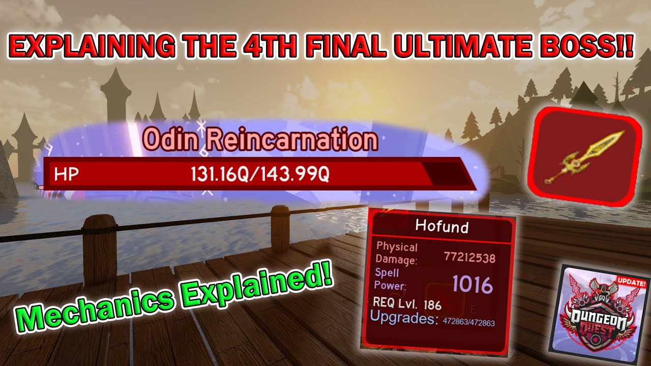 EXPLAING THE 4TH ULTIMATE BOSS IN NL! Explaining the Mechanics ...