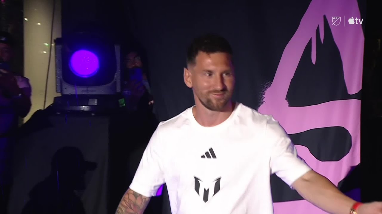 Lionel Messi's FULL SPEECH At Inter Miami Presentation - YouTube