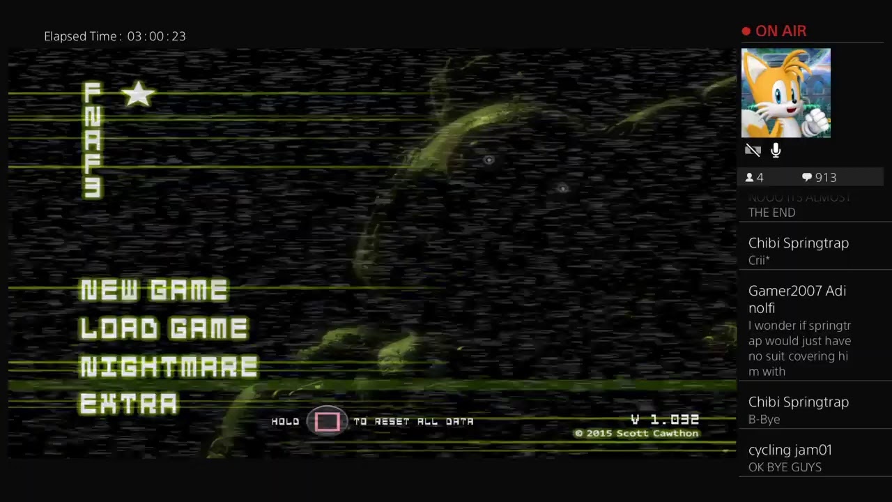 FNAF 3 ON PS4!!! - YouTube