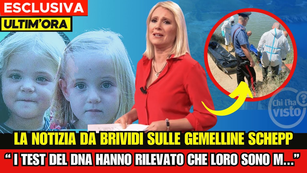 🔴 GEMELLINE SCHEPP - LA TERRIBILE NOTIZIA POCO FA :" RITROVATO IL DNA ...