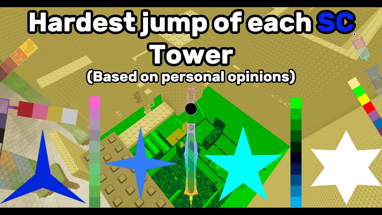 EToH - Hardest Jump of Each SC Tower - YouTube