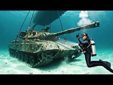 From Abyss to Awe: A Restored Sunken Tank in the Deep Sea.
