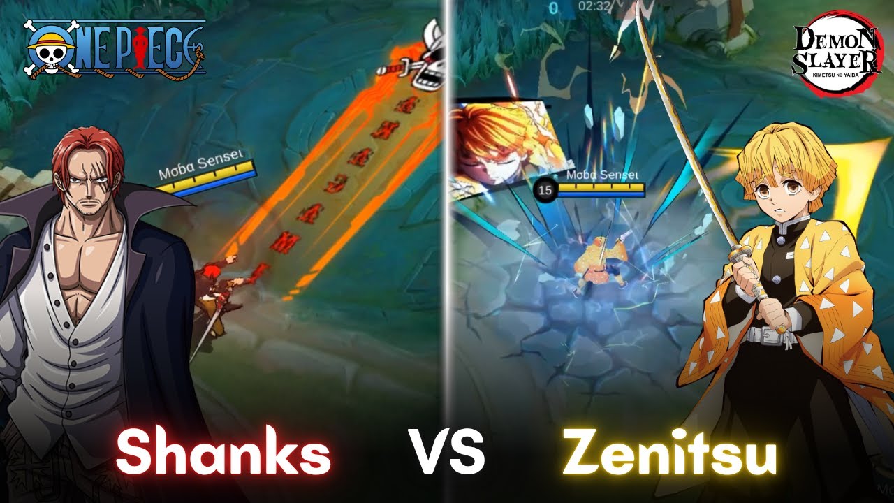 Shanks vs Zenitsu – Who’s the Best Lancelot Anime Skin?! 🔥 | MLBB ...