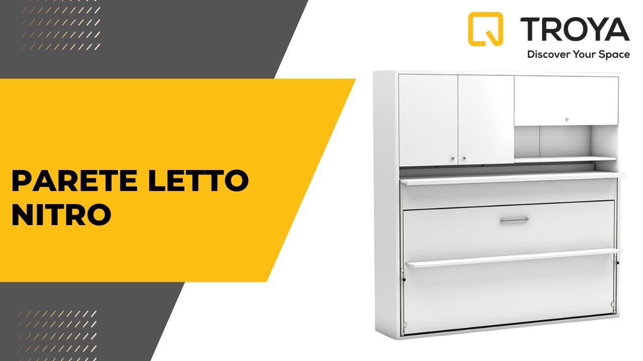 Troya - Parete Letto Nitro - Multimo - YouTube