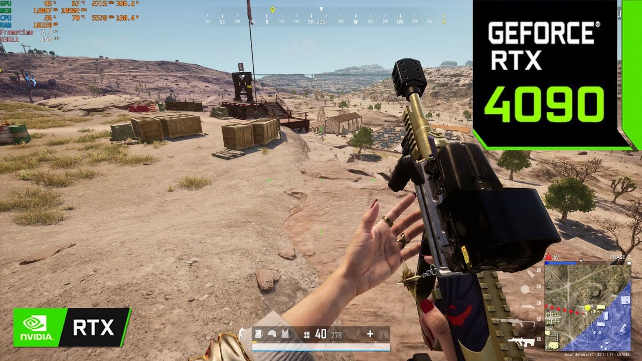 PUBG : RTX 4090 - i9 14900K - 128GB RAM ( 4K Maximum Settings ) - YouTube