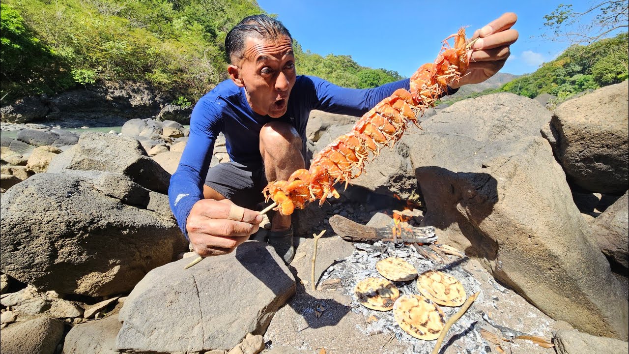 Pesca y cocina chacalines de chorrera - YouTube