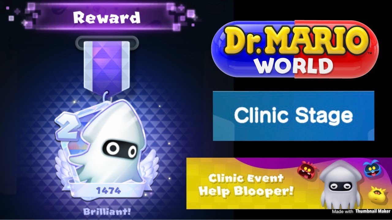 Dr. Mario World - New Clinic Event Help Blooper Revisit Complete! (3 ...