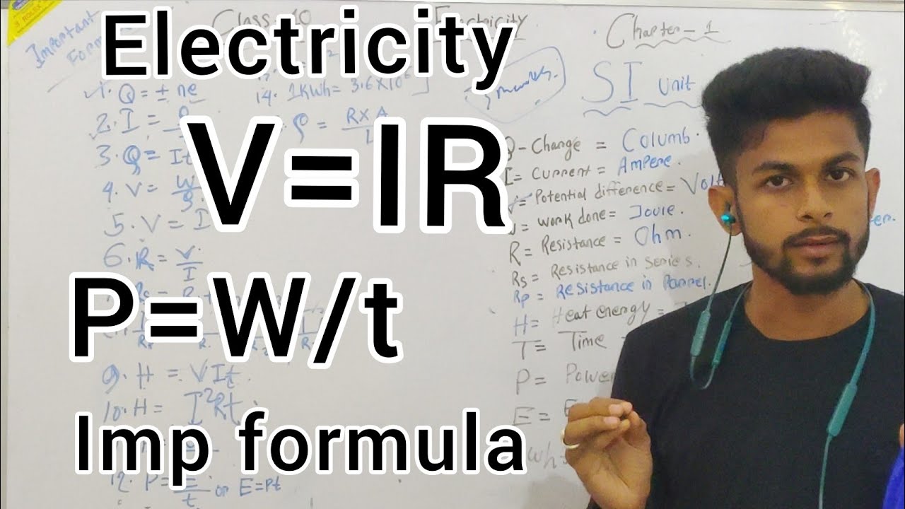 Electricity Full Chapter class 10 Physics|All formula in one shot video ...