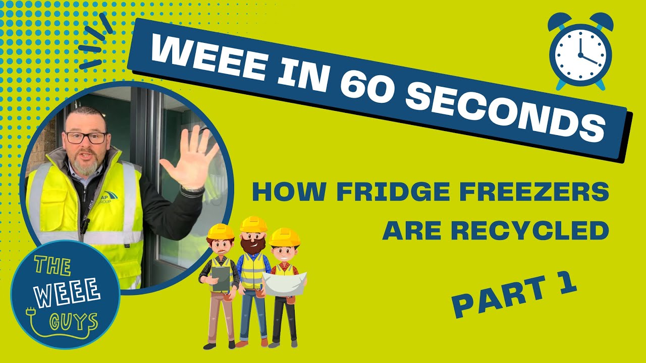 How Fridge Freezers are Recycled - Part 1 with... The WEEE Guys! - YouTube