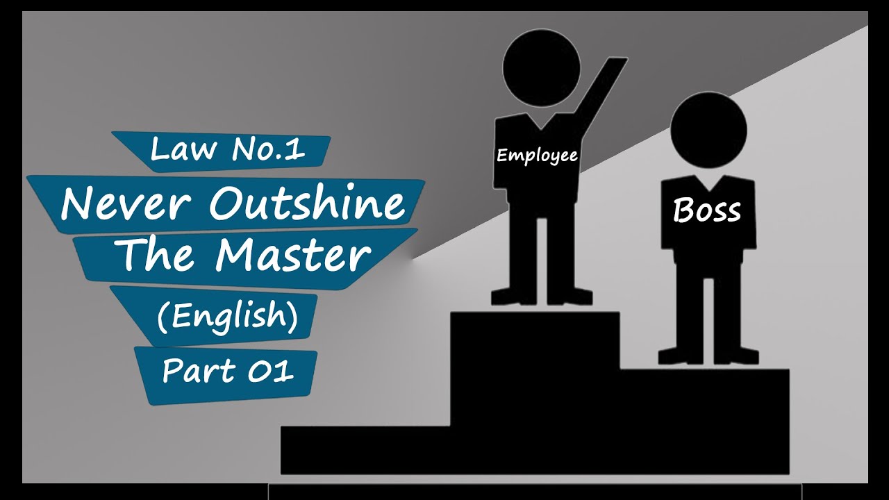 48 Laws Of Power Law#1/Never Outshine The Master/ Part 01, In ENGLISH ...