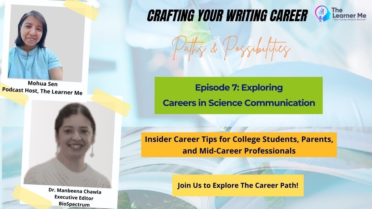 Exploring Careers in Science Communication - YouTube