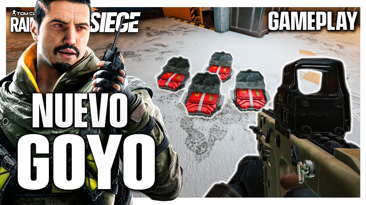 🌋 Jugando el *NUEVO* GOYO en Demon Veil | Caramelo Rainbow Six Siege ...