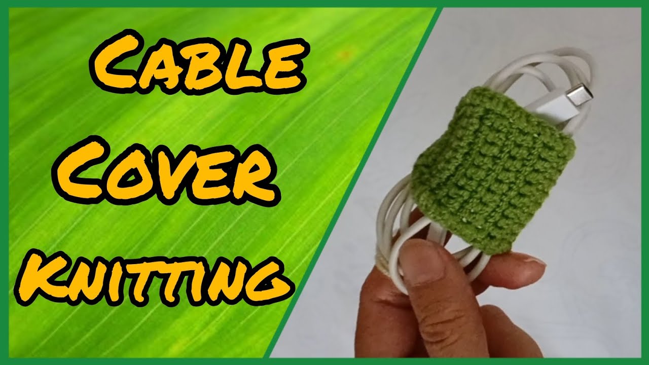 Learning how to weave a cable cover #knitting #weaving #diy #accessory ...