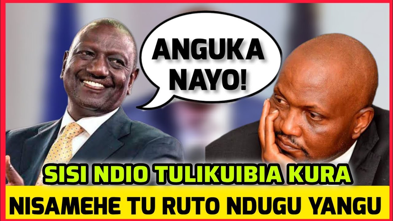 Anguka nayo‼MOSES KURIA Has gone home For good. - YouTube
