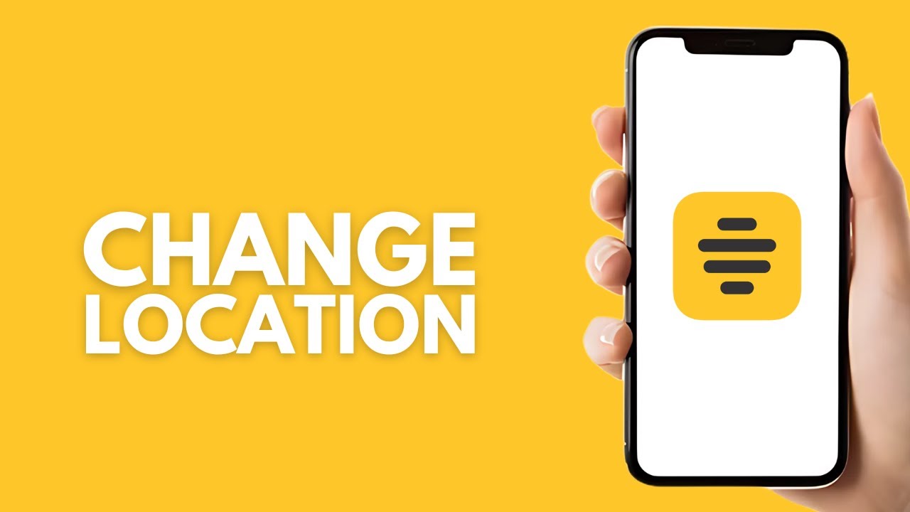 How To Change Bumble Location - Step by Step - YouTube