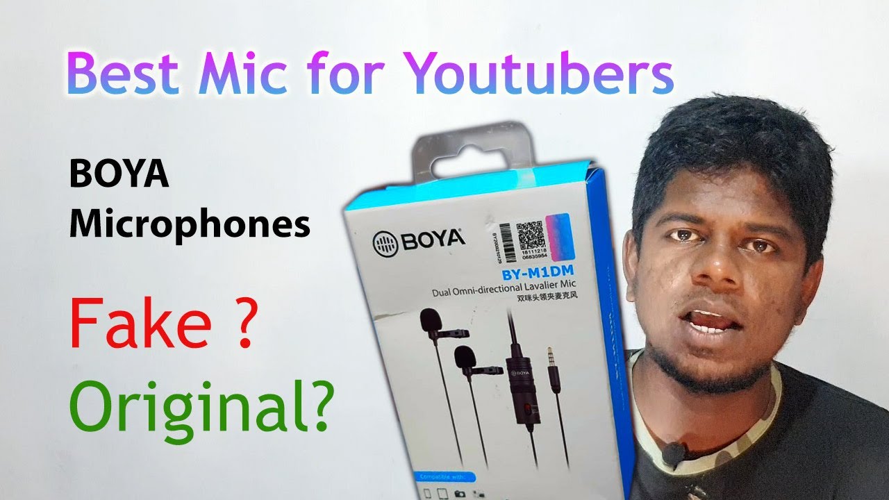 BOYA BY-M1DM Dual Microphone unboxing & comparison Boya BY-M1 - YouTube