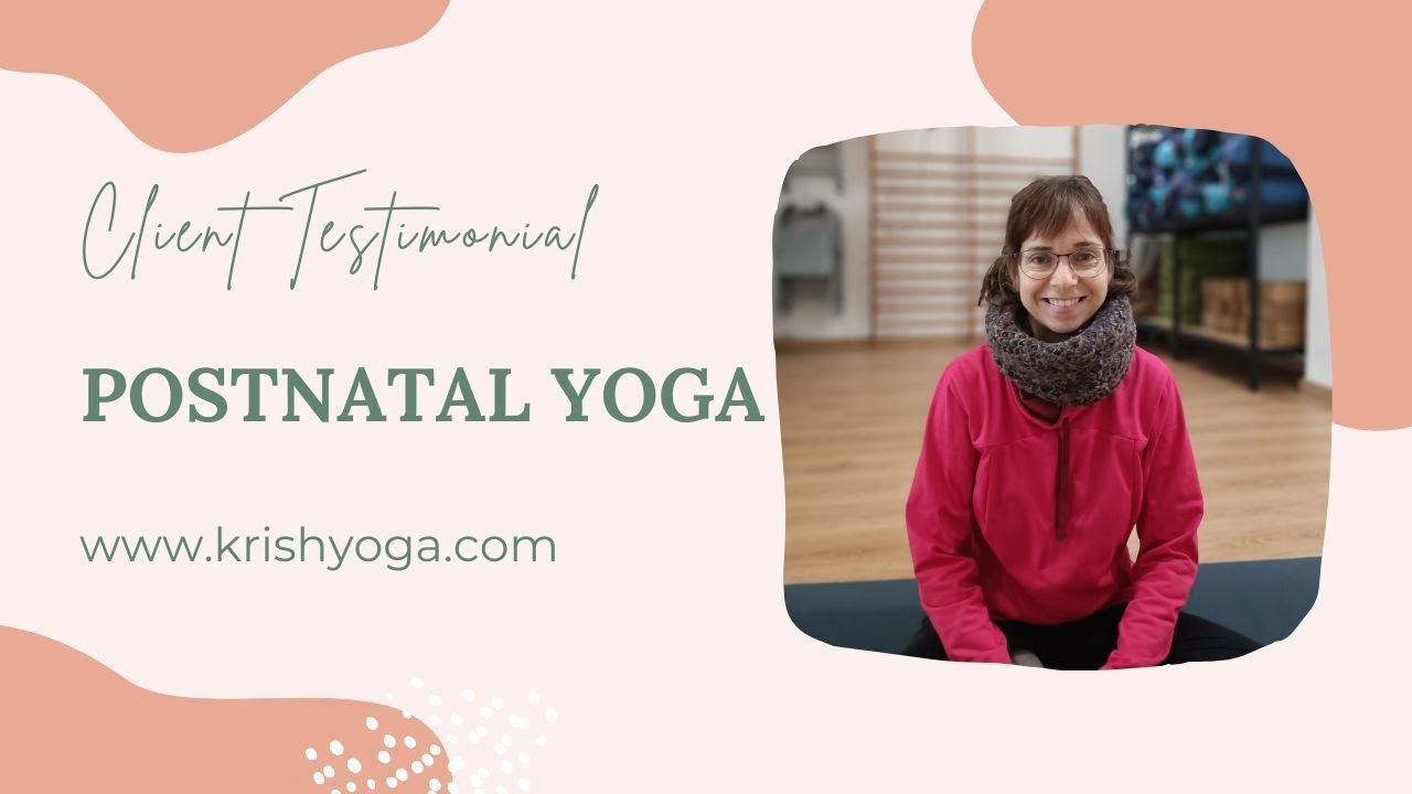 Postnatal Yoga Testimonial - YouTube