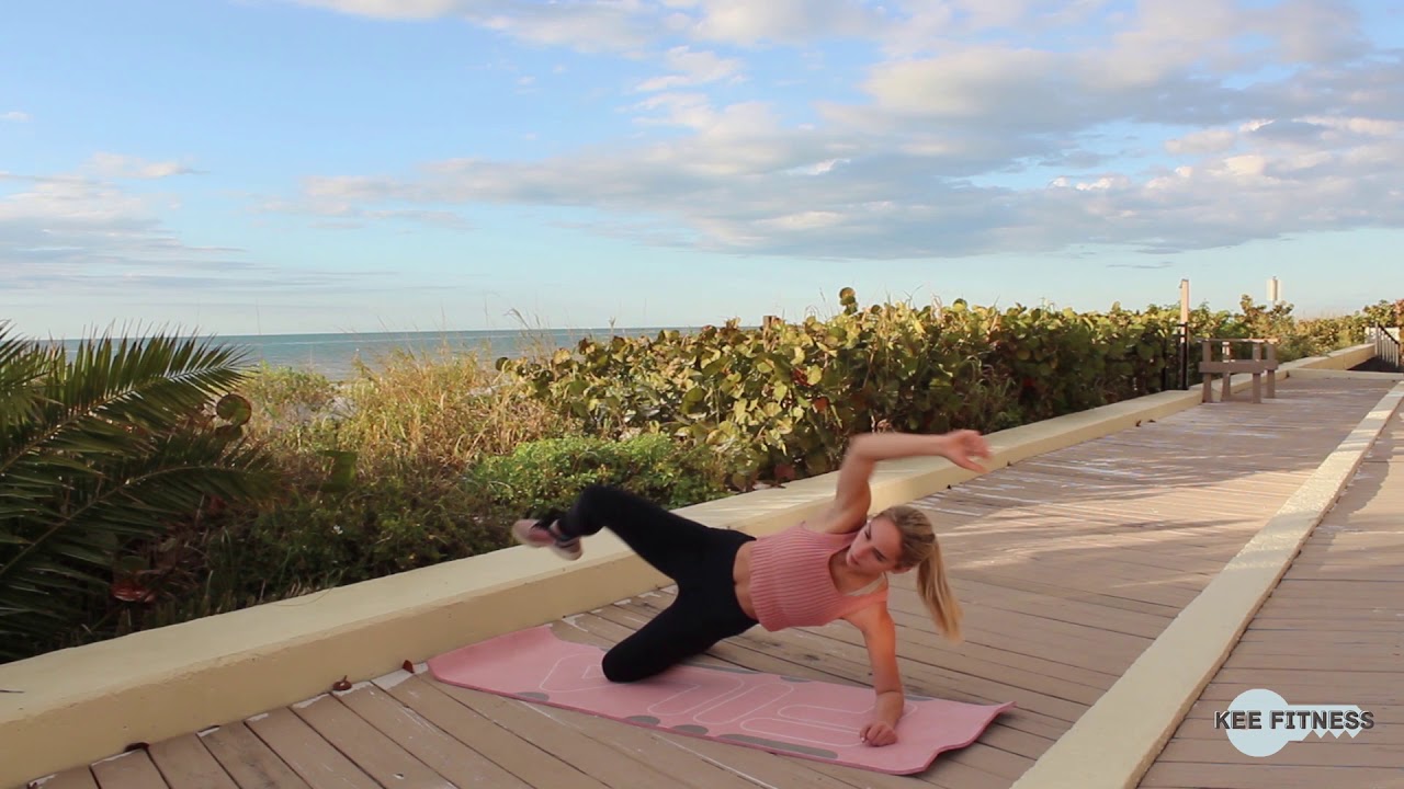 Side Plank Oblique Crunch - YouTube