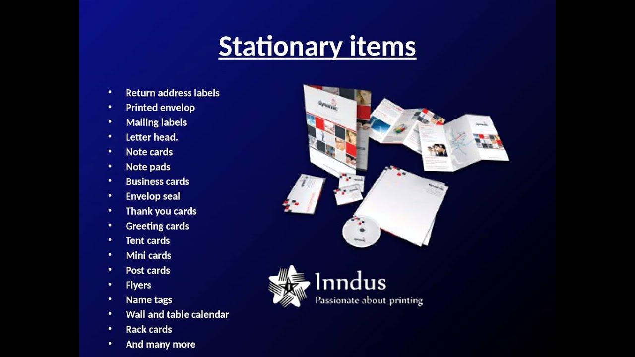 Business Stationery YouTube business-stationery-youtube