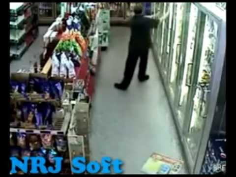 Compilation of Funny Moments Caught by CCTV cameras - YouTube