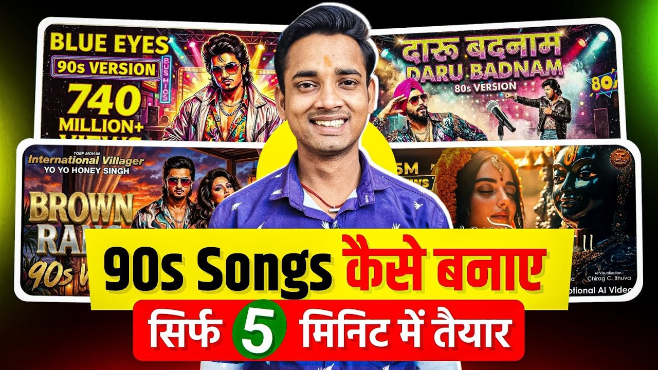 90s song kaise banaye | ai se song kaise banaye | ai song kaise banaye ...
